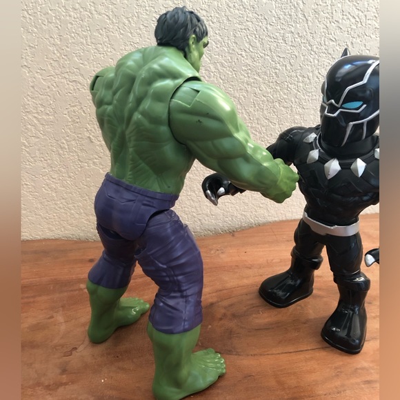 Marvel | Toys | Hulk Black Panther Action Figures | Poshmark